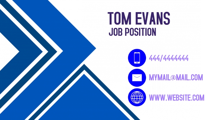 Business Card Job Template | PosterMyWall