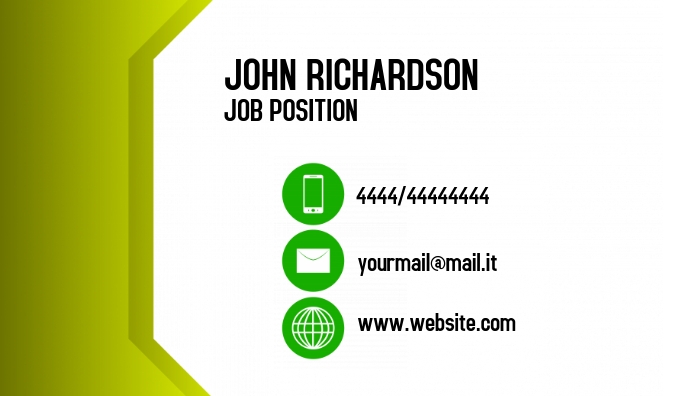 Business Card Job Template | PosterMyWall