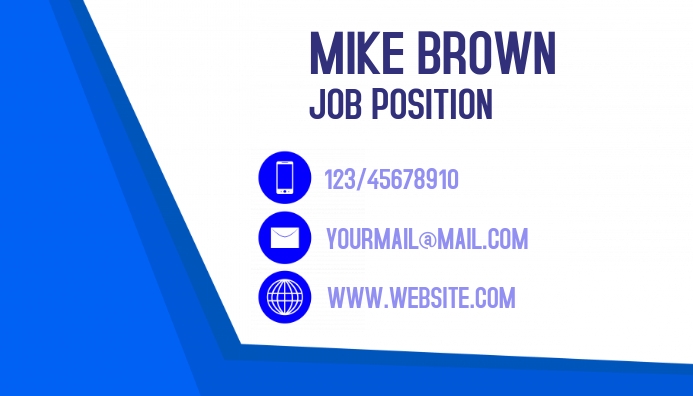 Business Card Job Template | PosterMyWall
