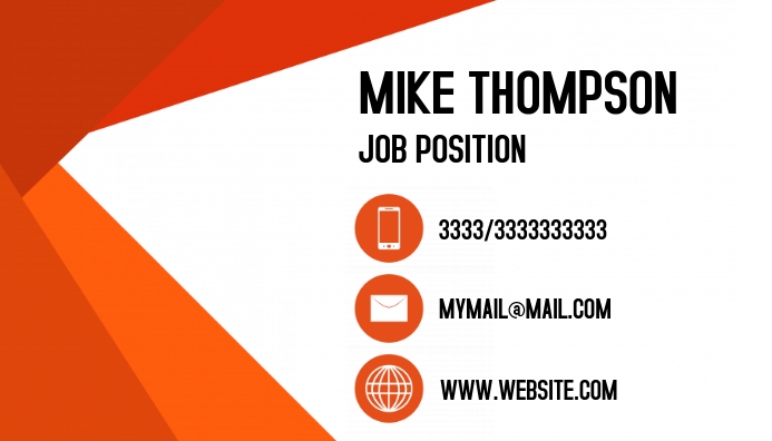 Business Card Job Template | PosterMyWall