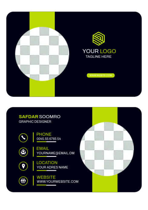 Business card poster Template | PosterMyWall