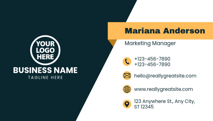 Copy of Business card template design 2025 | PosterMyWall
