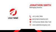 General Manager Business Card Template | PosterMyWall