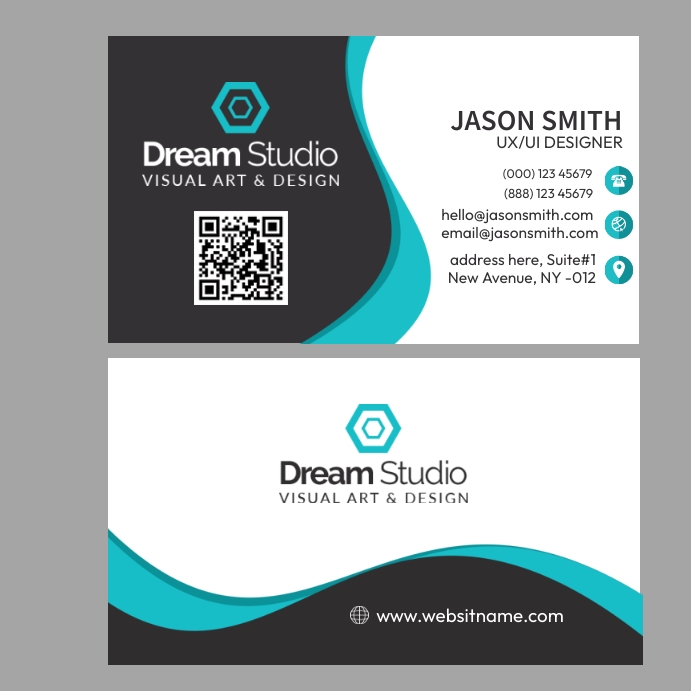 Business Card Template | PosterMyWall