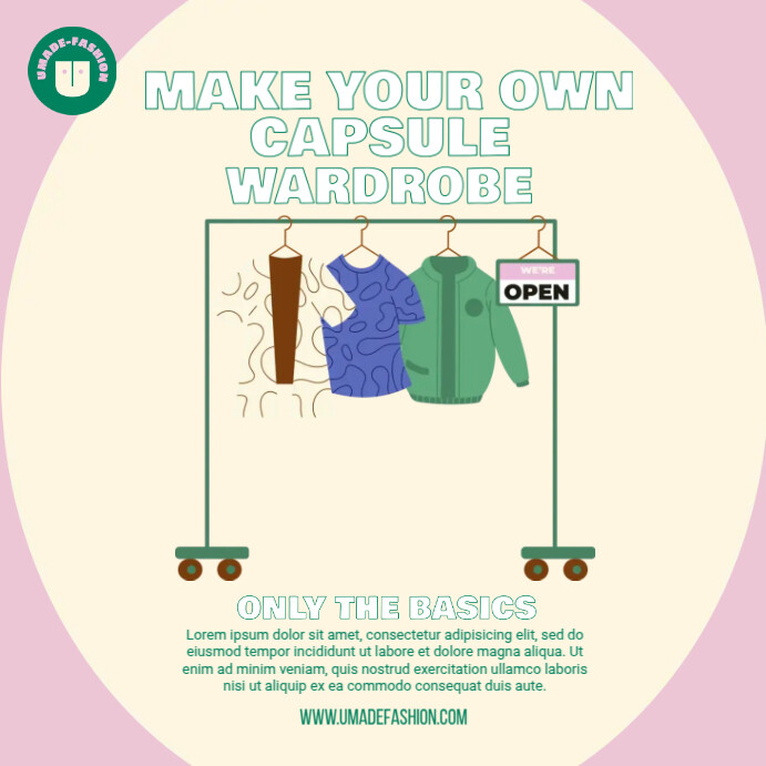 Business Clothes AD Template | PosterMyWall