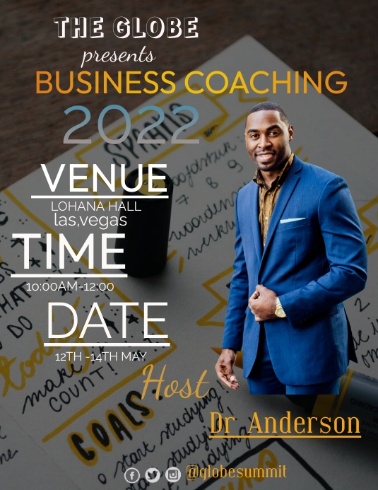 Copy of BUSINESS COACHING | PosterMyWall