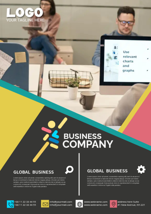 Business Company Ads Template | PosterMyWall