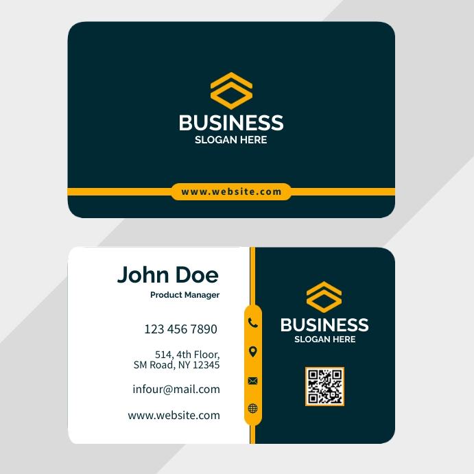 Business Company Card Design Template | PosterMyWall