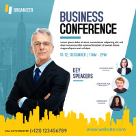 Business Conference Ad Template | PosterMyWall