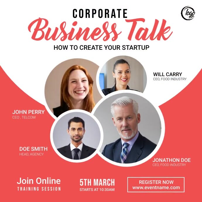 Plantilla de Business conference banner ad | PosterMyWall