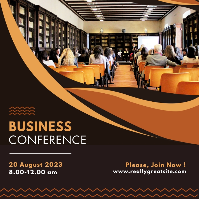 Copy of BUSINESS CONFERENCE CORPORATE TEMPLATE | PosterMyWall