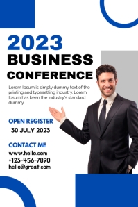 Business Conference Ads Template | PosterMyWall