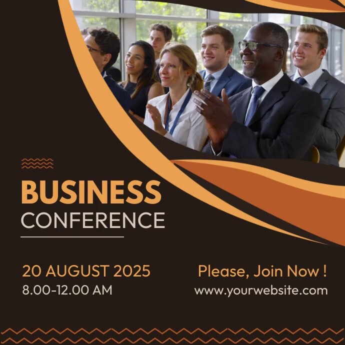 Modèle Business Conference | PosterMyWall