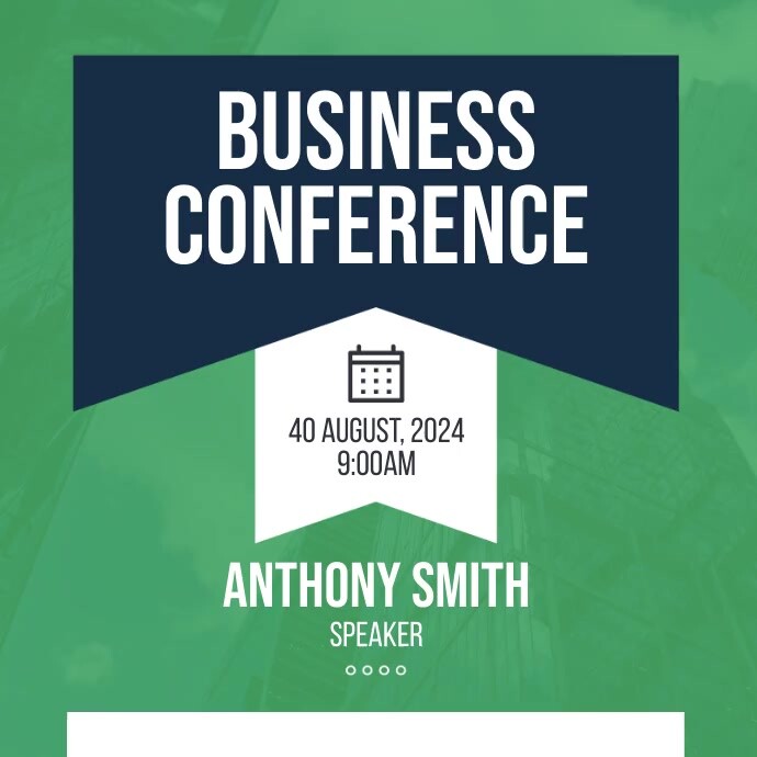 Modèle Business Conference | PosterMyWall