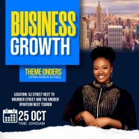 Conference post Template | PosterMyWall