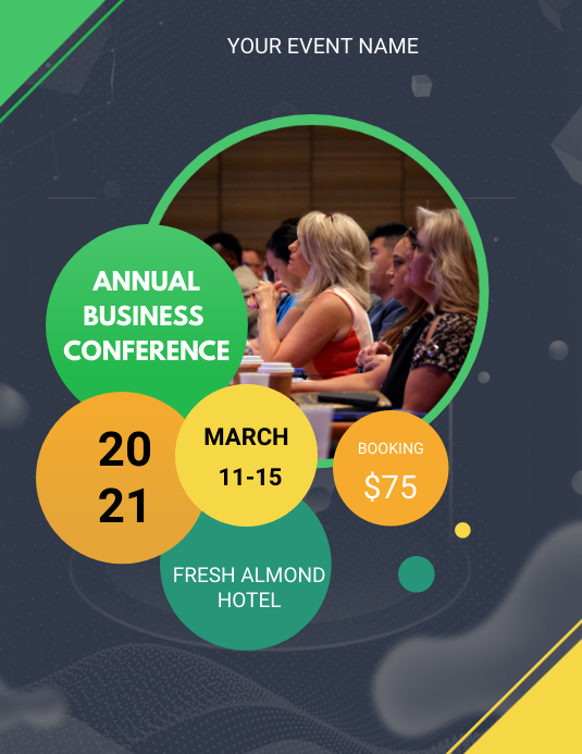 Business Conference Template | PosterMyWall