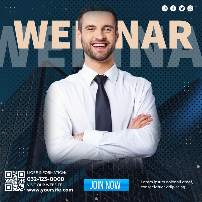 Business Conference Template | PosterMyWall