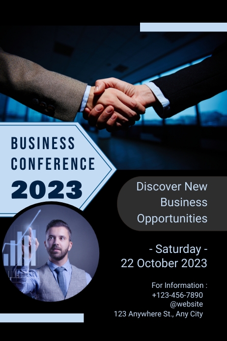 Modèle Business Conference Flyer | PosterMyWall