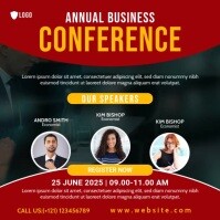 technology conference post Template | PosterMyWall