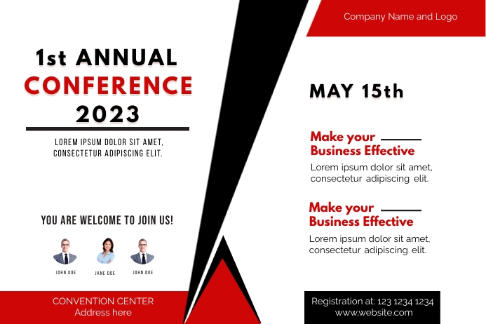 Business Conference poster Template | PosterMyWall