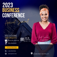 Business conference poster Template | PosterMyWall