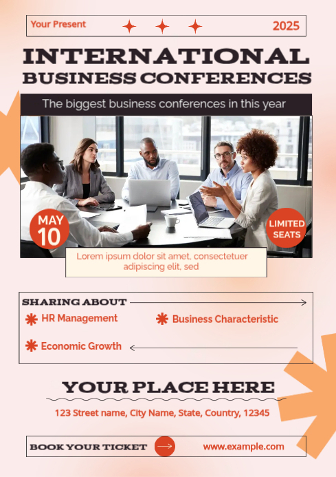 Business Conference Poster Template | PosterMyWall