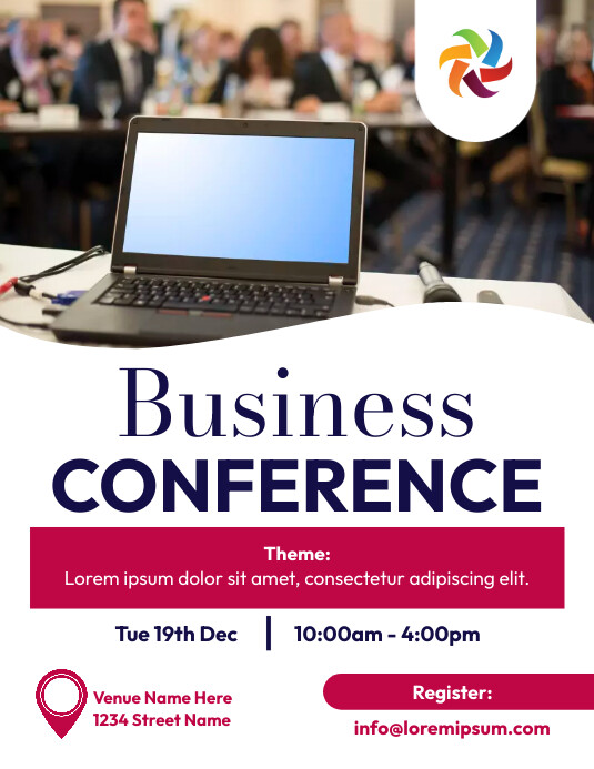 business conference poster template | PosterMyWall