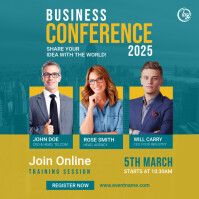 Business Conference Banner Ad Template | PosterMyWall