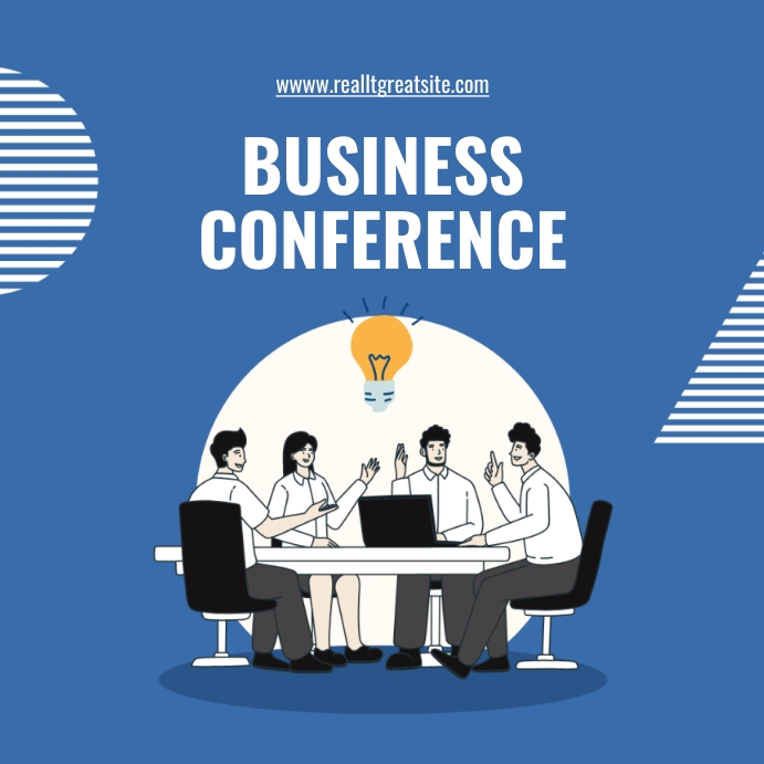 business conference template | PosterMyWall