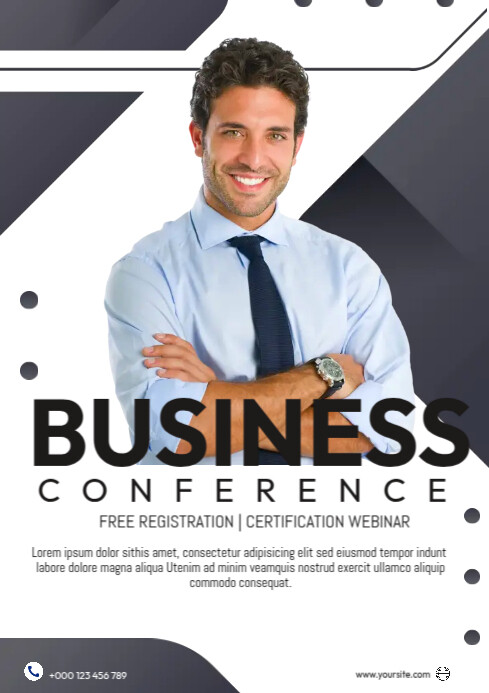 Business Conference Template | PosterMyWall