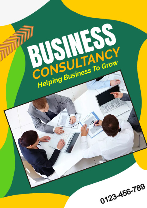 Business consultancy A1 template | PosterMyWall