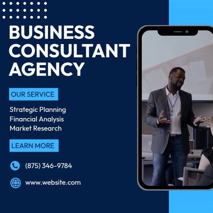Copy of Business Consultant | PosterMyWall