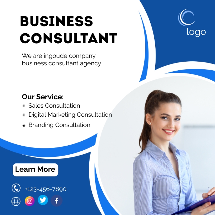 Copy of BUSINESS CONSULTANT | PosterMyWall