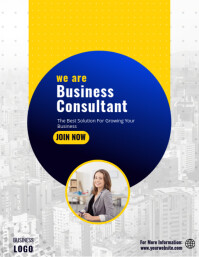 Business Consultant Poster Template | PosterMyWall