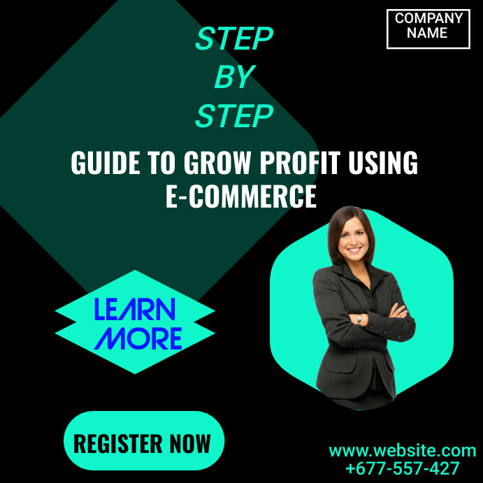 business consultant instagram ads Template | PosterMyWall