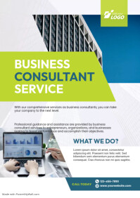 Business Consultant flyer Template | PosterMyWall