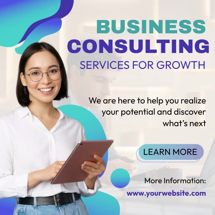 Business Consulting Template | PosterMyWall