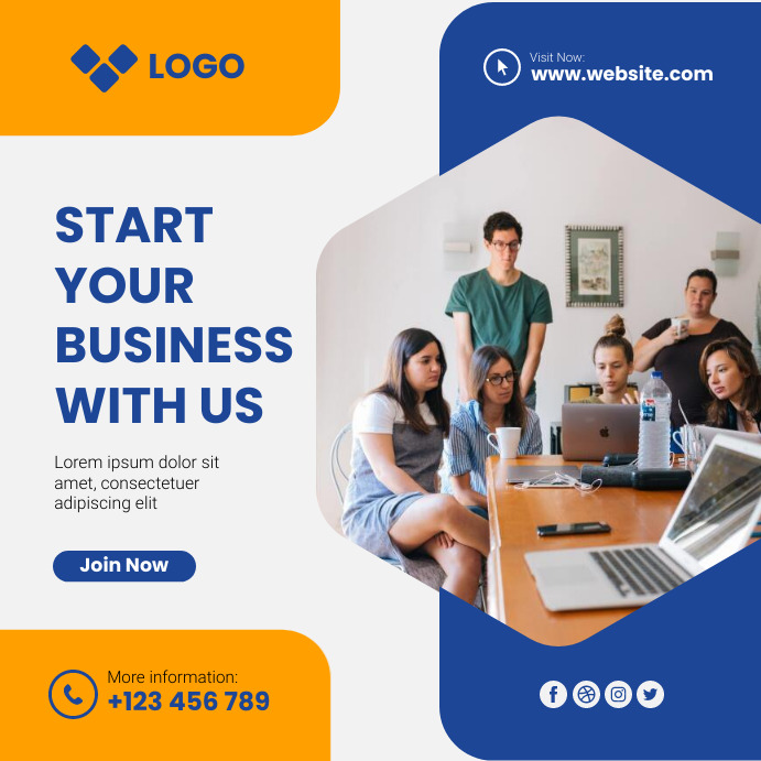 Business Corporate Poster Template | PosterMyWall