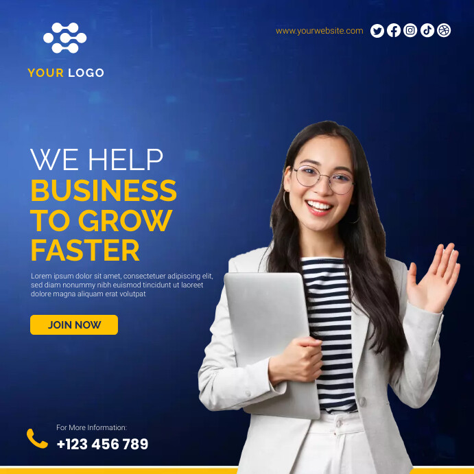 Business Corporate Poster Template | PosterMyWall