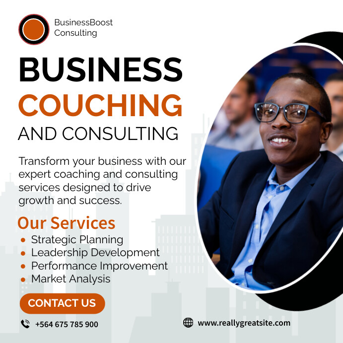 Business Couching And Consulting Instagram Po Template | PosterMyWall