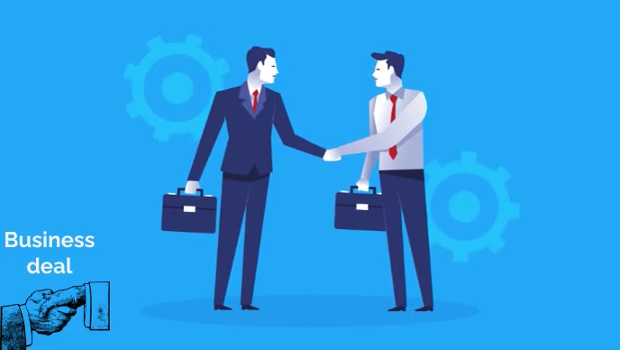 Business Deal Template | PosterMyWall