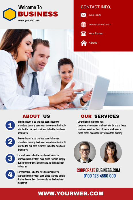 business Template | PosterMyWall