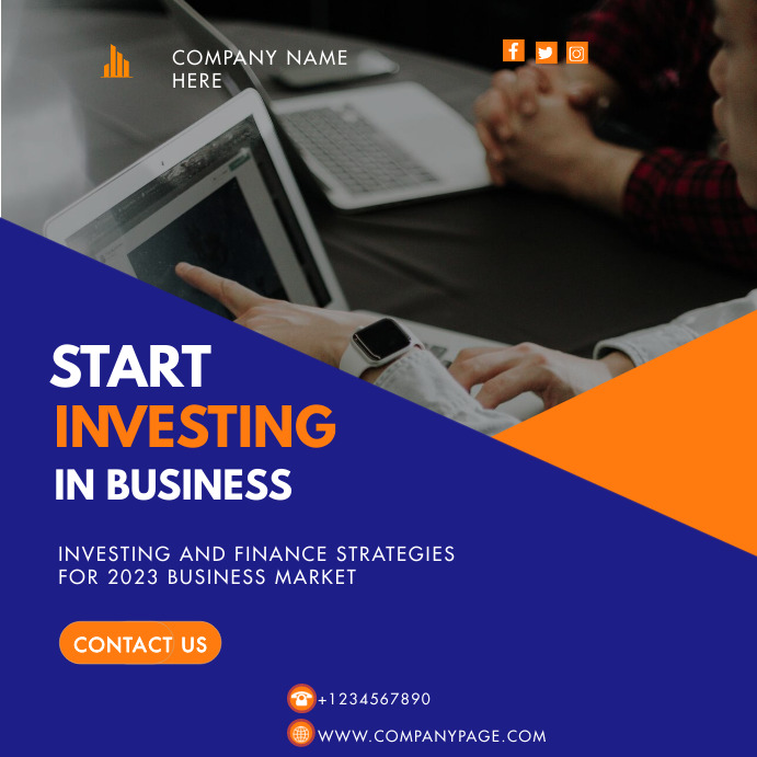 Business Template | PosterMyWall