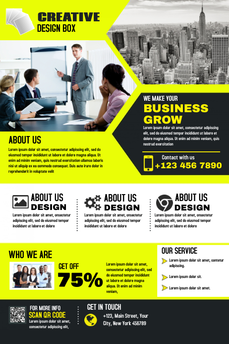 business Template | PosterMyWall