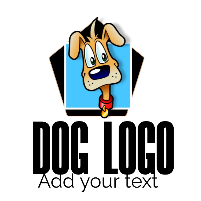 Copy of Business dog logo / Company logo template (1) | PosterMyWall