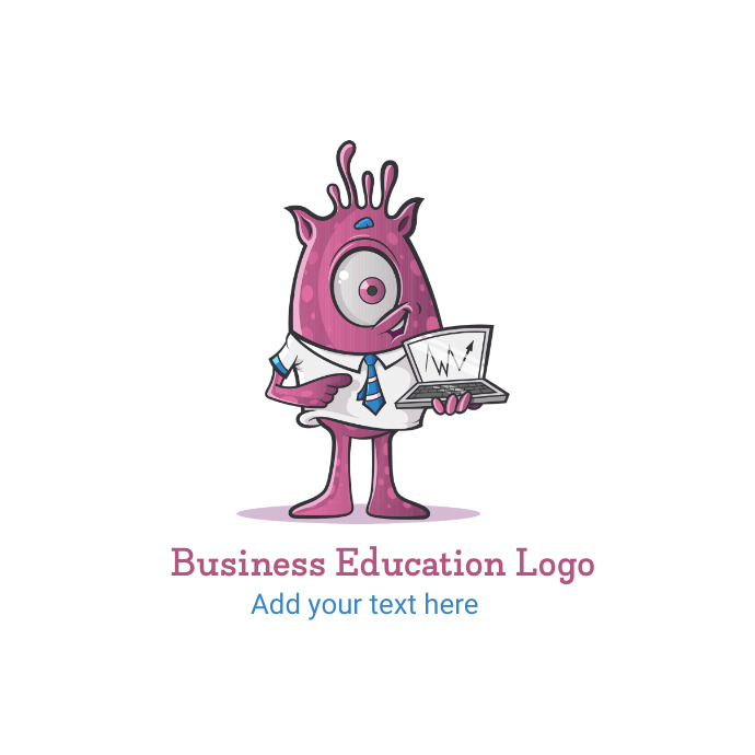 Business education logo design template | PosterMyWall