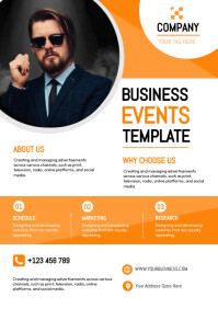 Business Conference Event Poster Template | PosterMyWall