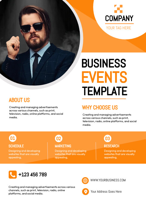 Business event flyer Template | PosterMyWall