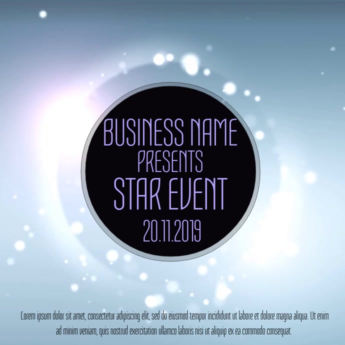 Plantilla de Video de Eventos de Negocios | PosterMyWall