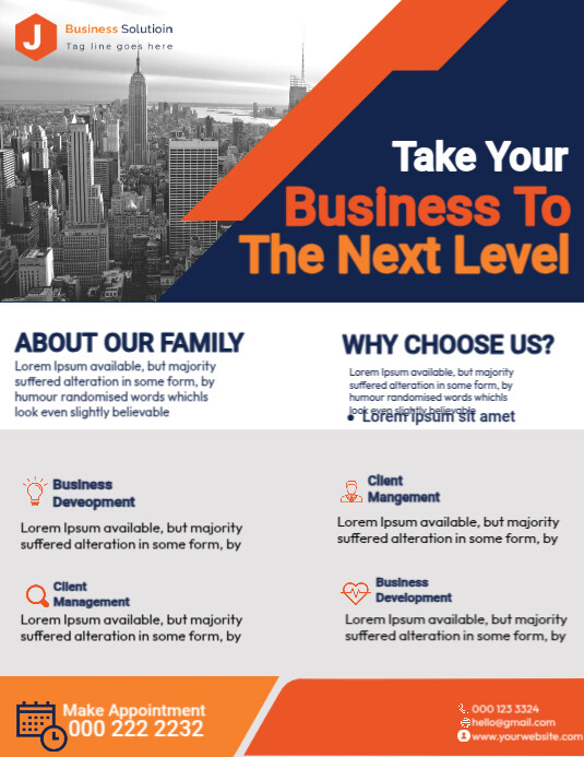 Business Events Flyer Template | PosterMyWall